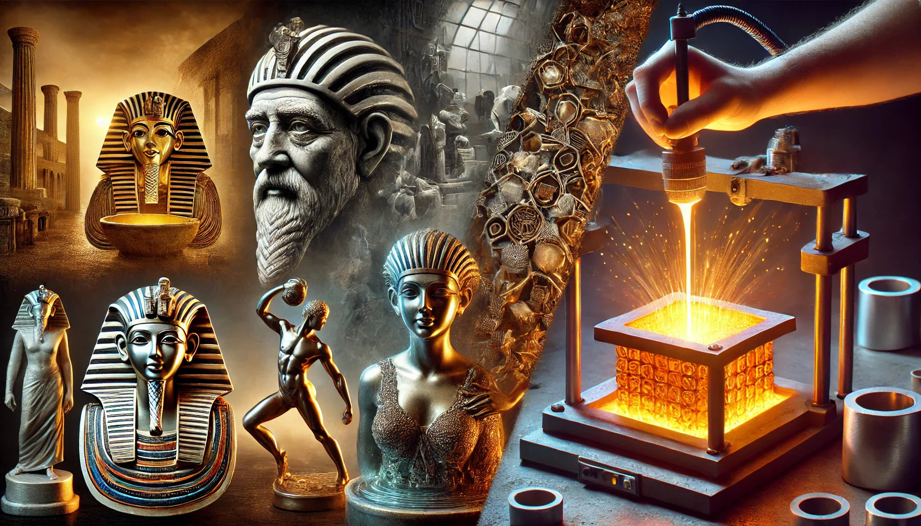 The Timeless Craft of Lost Wax Casting – Gold Spartan